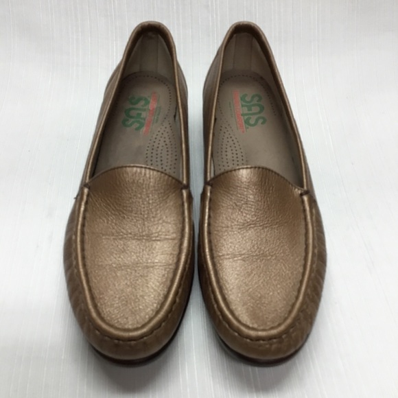 SAS | Shoes | Sas Tan With A Sheen Flats | Poshmark